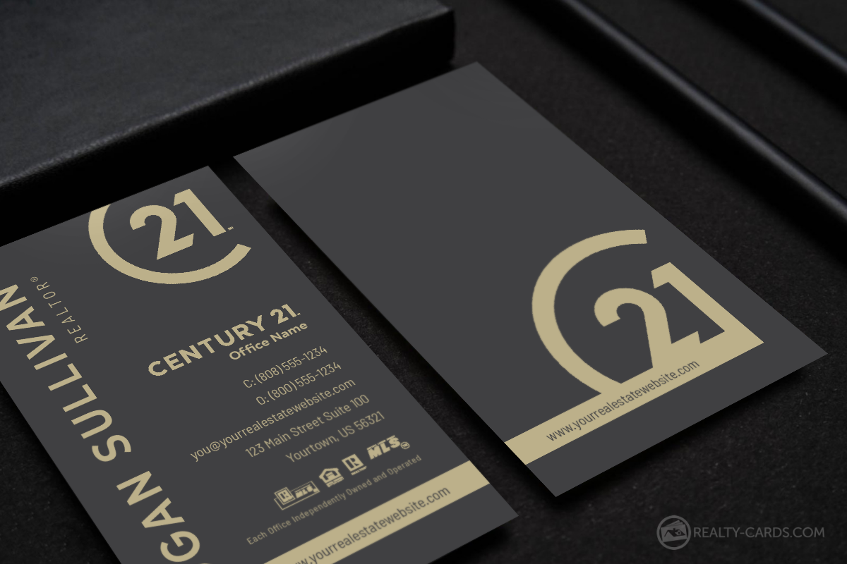 Century 21 Business Card Ideas Real Estate Business Card Printing