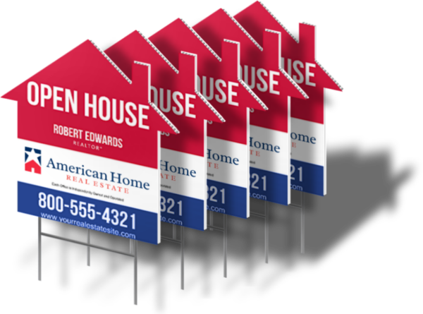 Real Estate Signs | Realtor Marketing Materials | Free Shipping